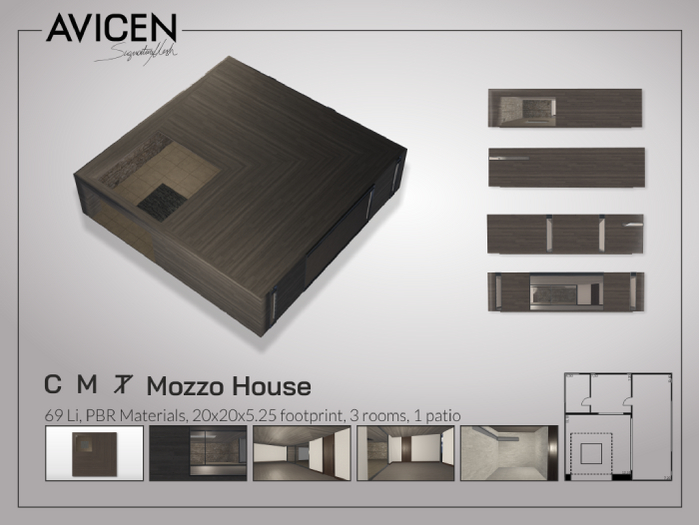 Second Life Marketplace - [AVICEN] MOZZO House